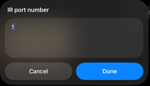 Sending an IR command with Apple Shortcuts – Global Caché Support Portal